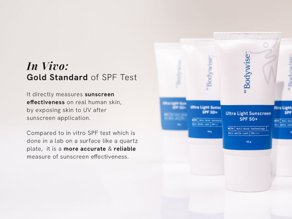 Buy Safest Ultra Light Sunscreen with SPF 50+ with Korean Anti-Acne Technology - Be Bodywise